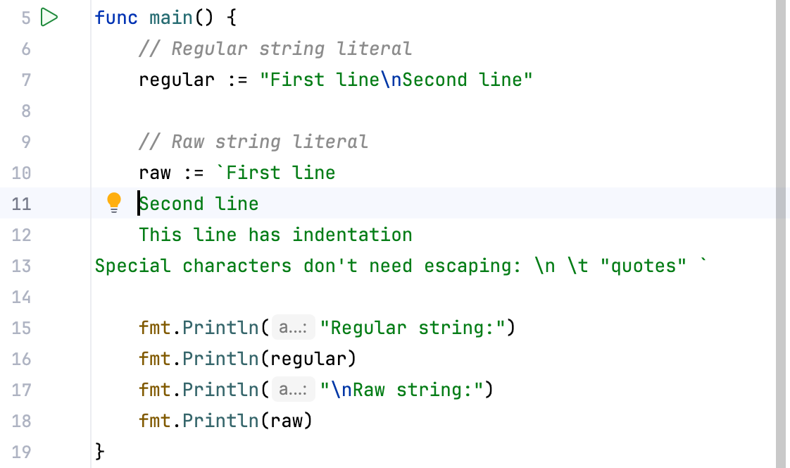 Go configuration | IntelliJ IDEA Documentation