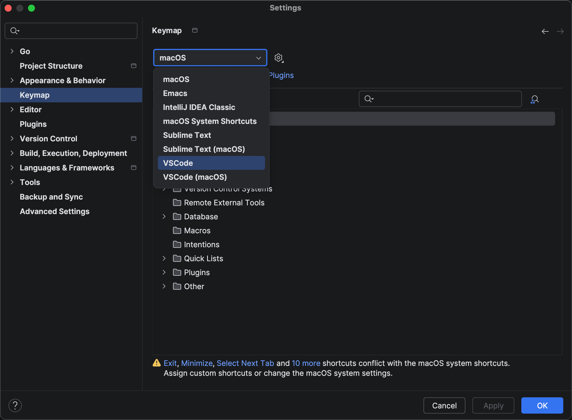 Migrate from Cursor | GoLand Documentation