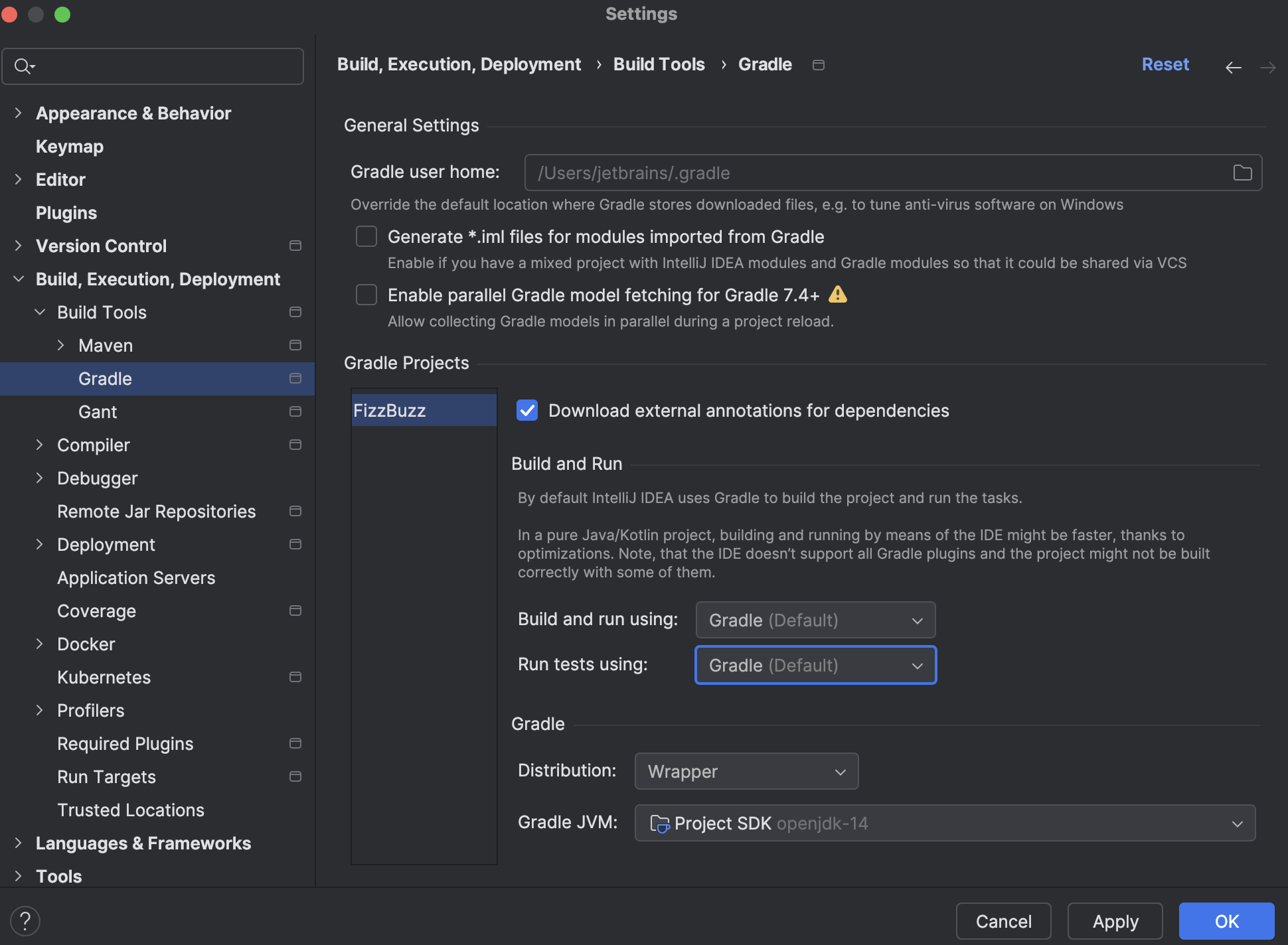 Gradle | IntelliJ IDEA Documentation