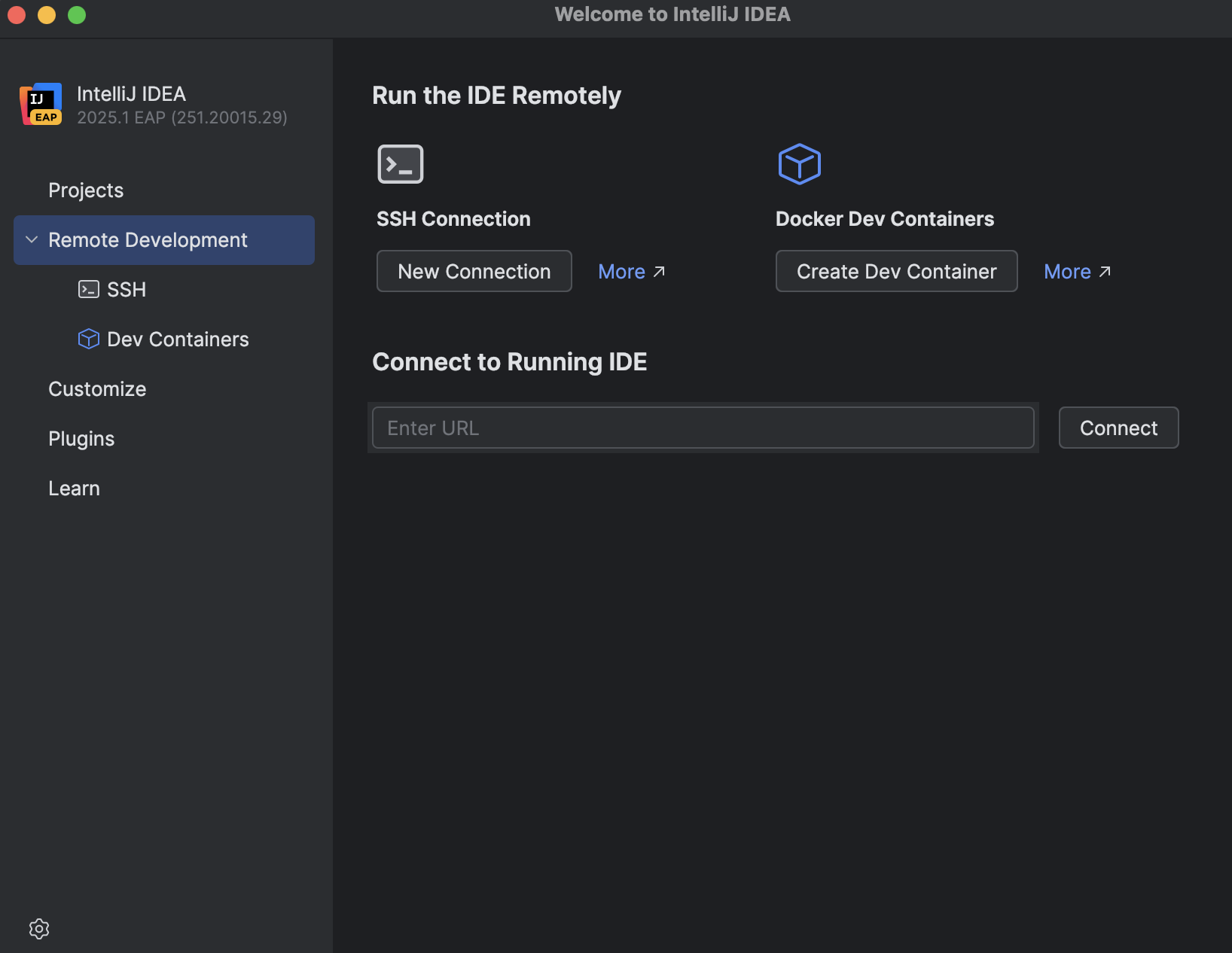 Connect to a remote server from IntelliJ IDEA | IntelliJ IDEA Documentation