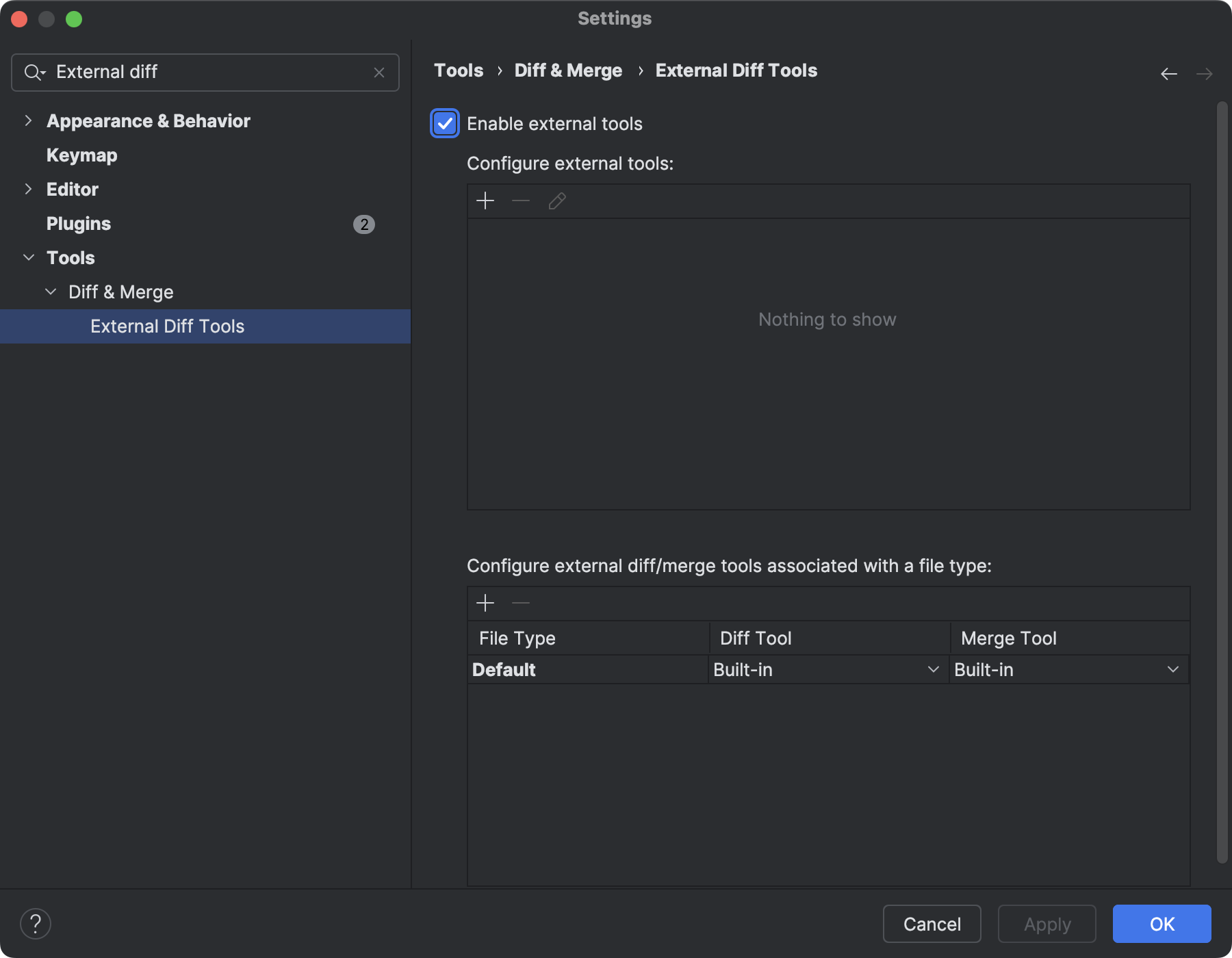 Compare files, folders, and text sources | IntelliJ IDEA Documentation