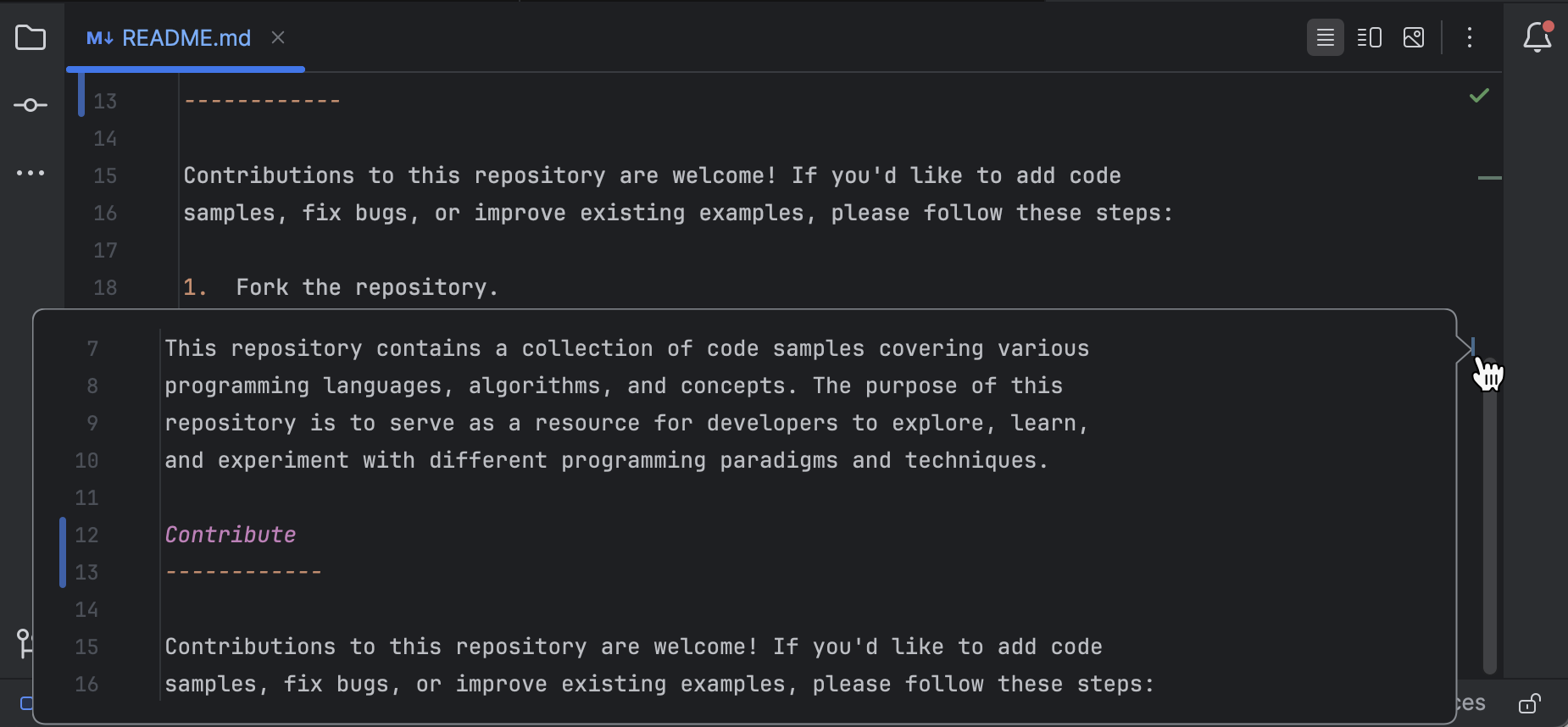 Editor basics | IntelliJ IDEA Documentation