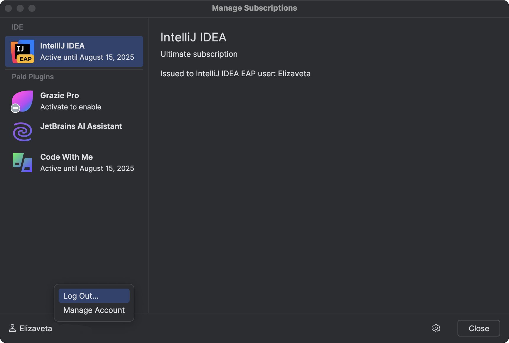 注册 IntelliJ IDEA | IntelliJ IDEA 文档