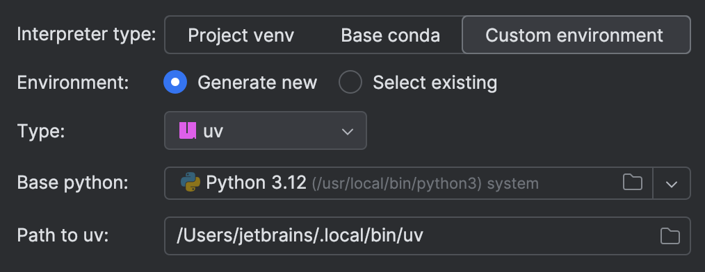 创建一个 Python 项目 | IntelliJ IDEA 文档