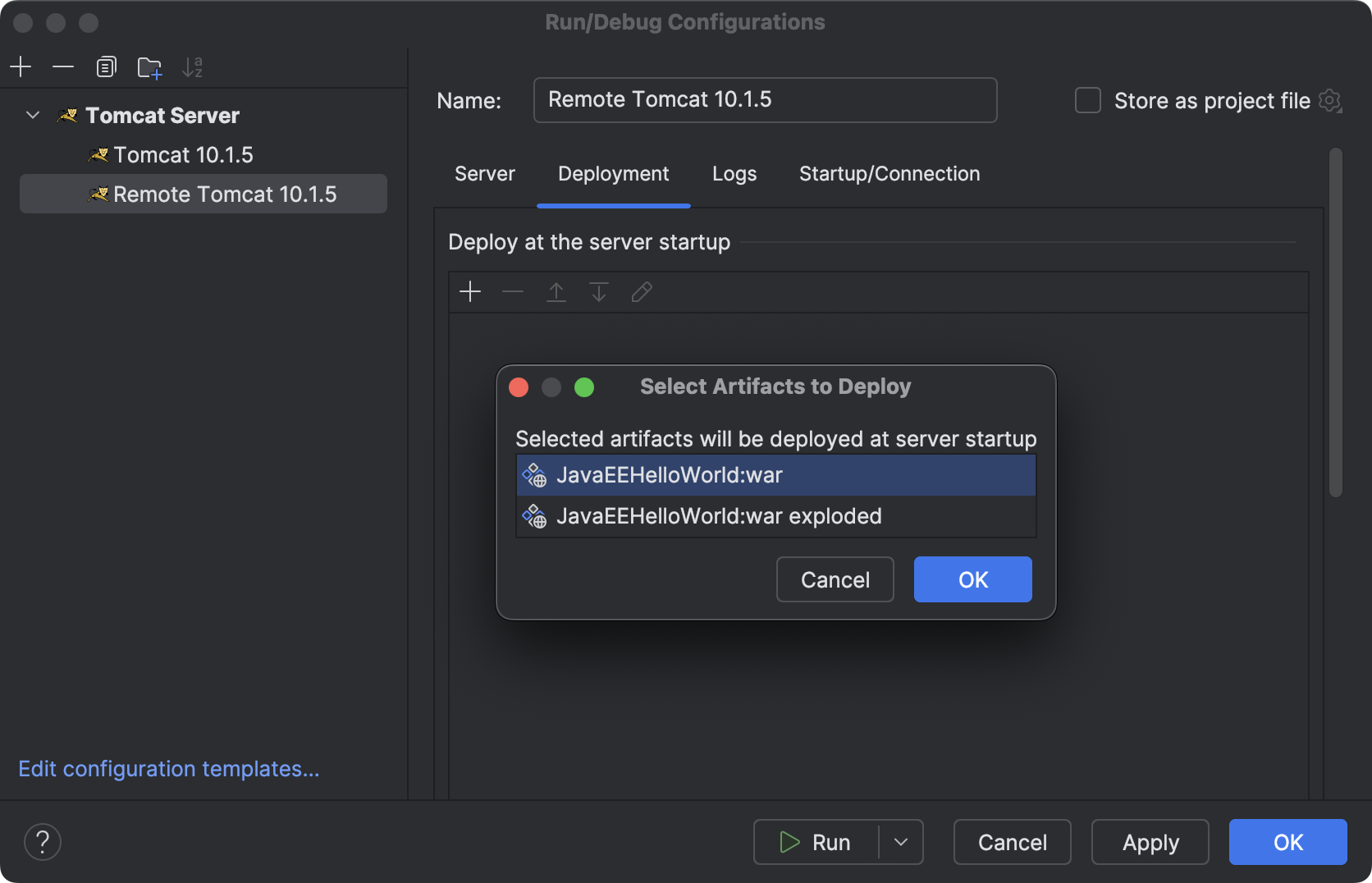 教程：您的第一个 Jakarta EE 应用程序 | IntelliJ IDEA 文档