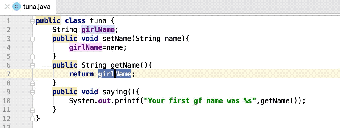 Write and edit source code | IntelliJ IDEA Documentation