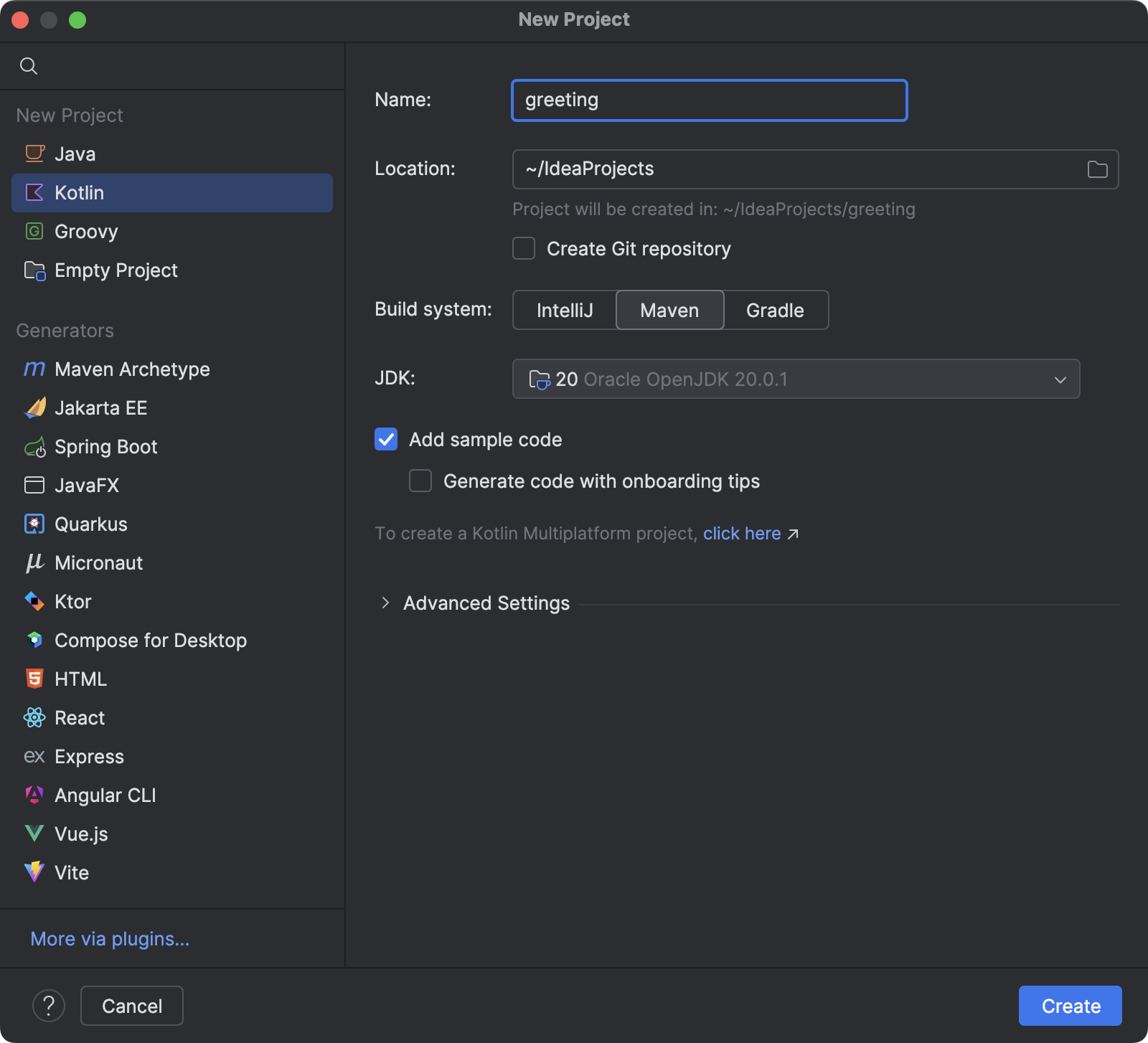 教程：创建您的第一个 Kotlin 应用程序 | IntelliJ IDEA 文档