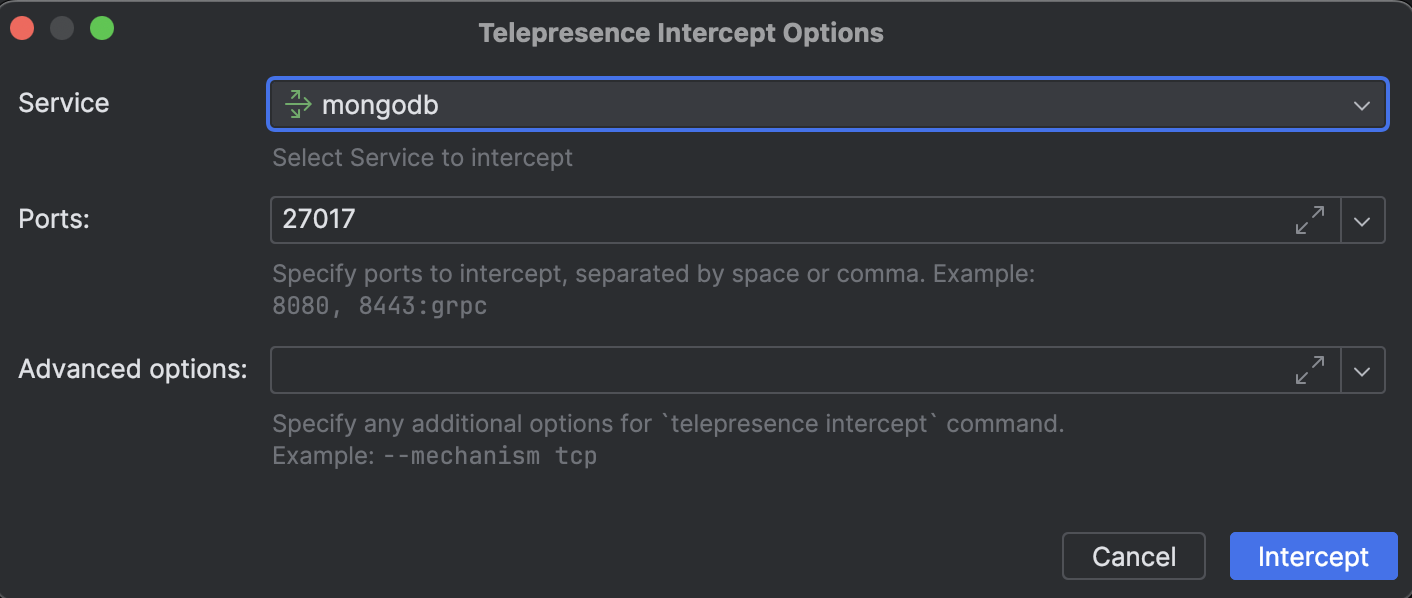 Remote debugging using Telepresence | IntelliJ IDEA Documentation