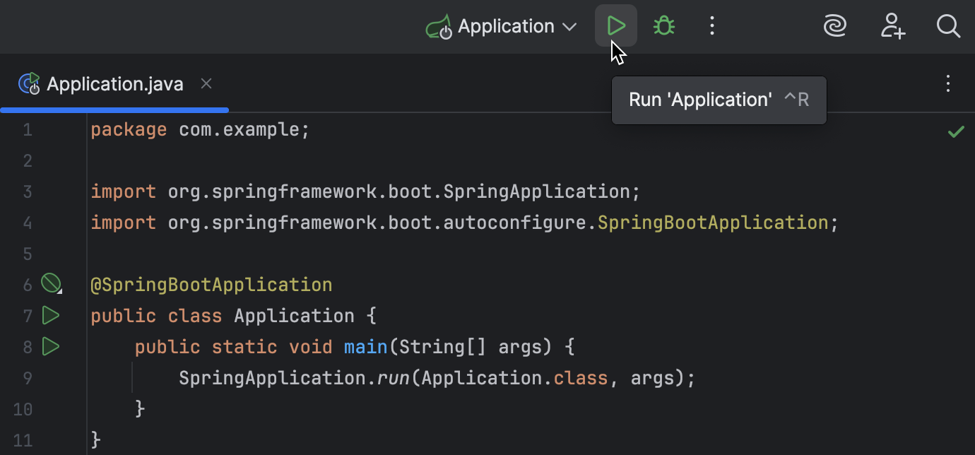 Run applications | IntelliJ IDEA Documentation