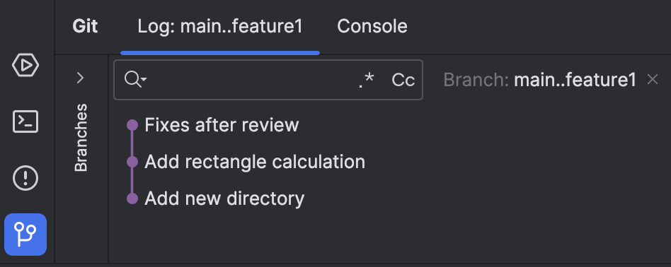 Manage Git branches | PhpStorm Documentation