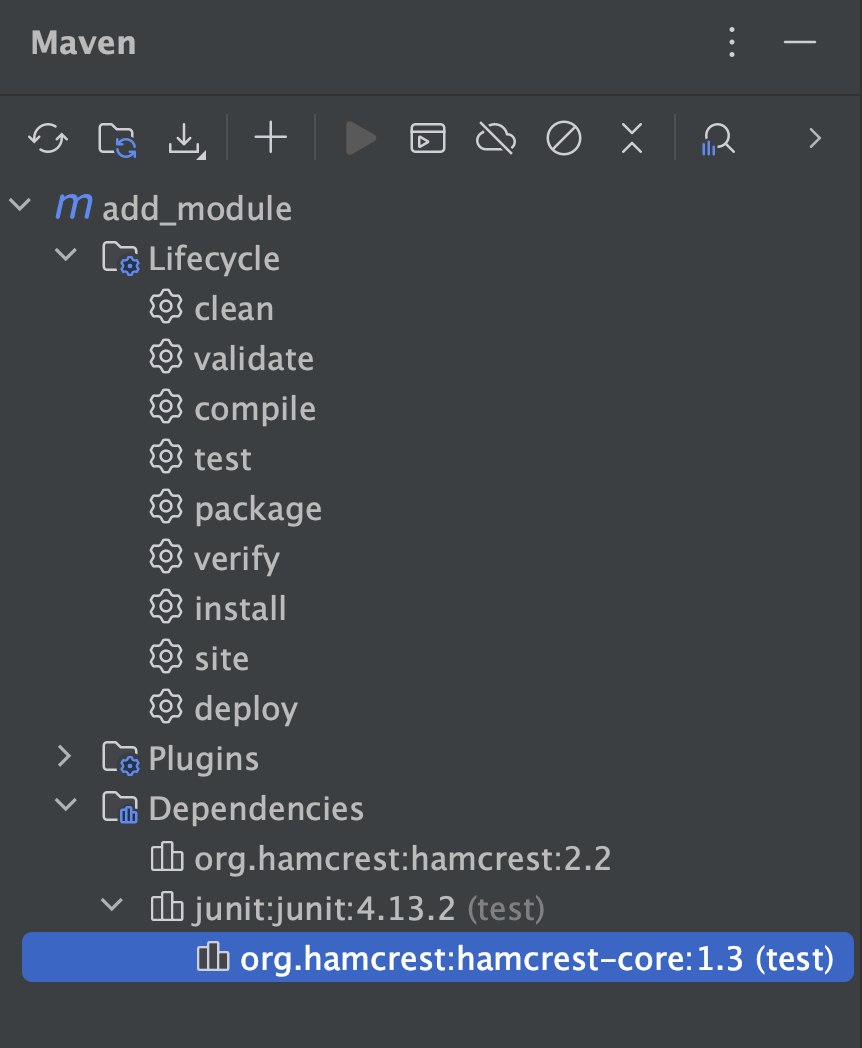 Maven 依赖项 | IntelliJ IDEA 文档