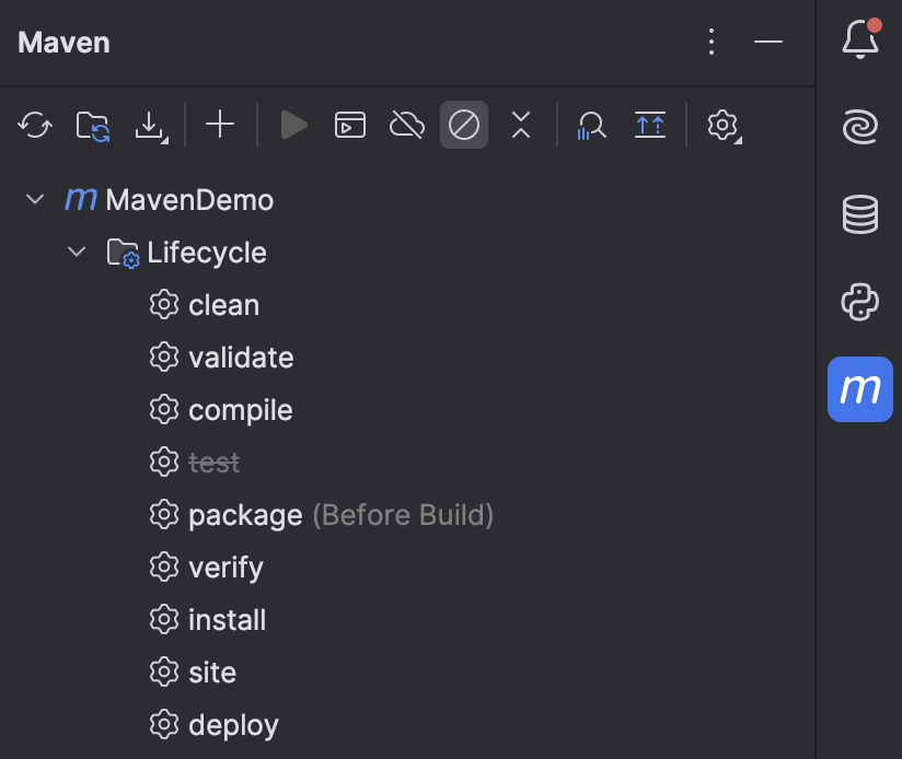 Maven 测试 | IntelliJ IDEA 文档