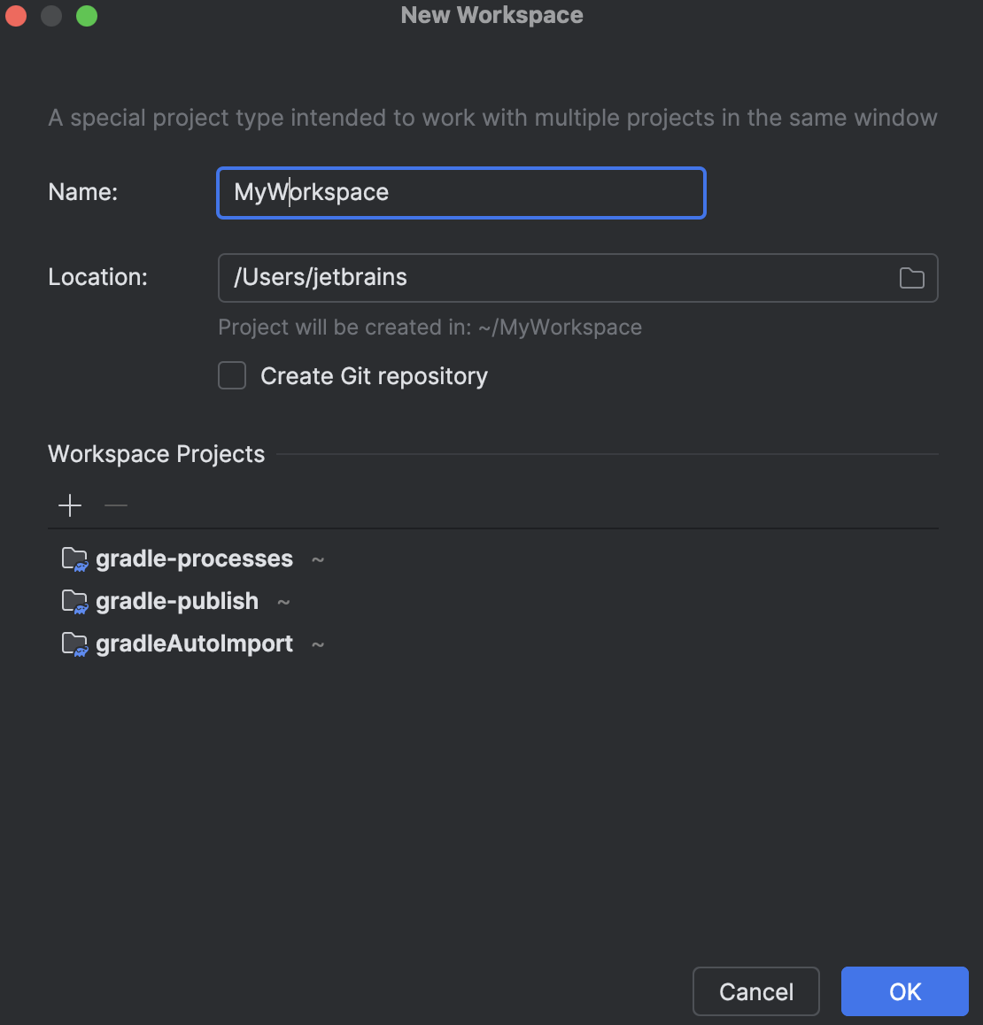 Workspace | IntelliJ IDEA Documentation