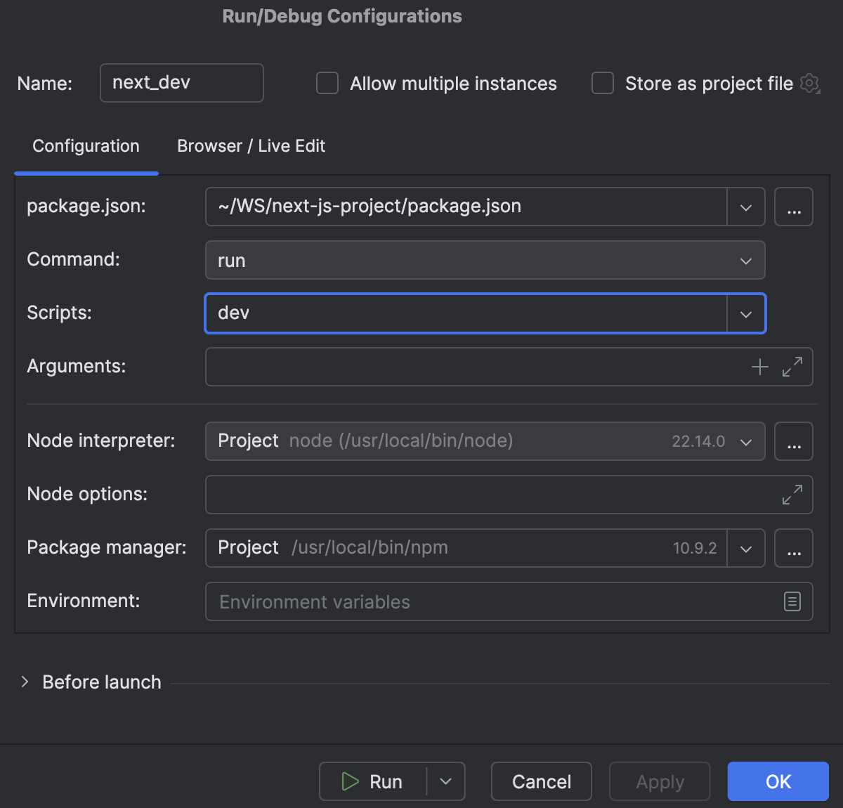 Next.js | WebStorm Documentation