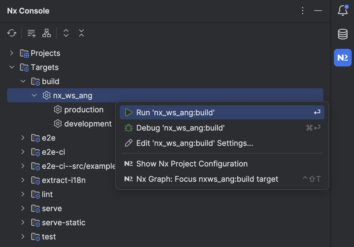 Nx | WebStorm Documentation