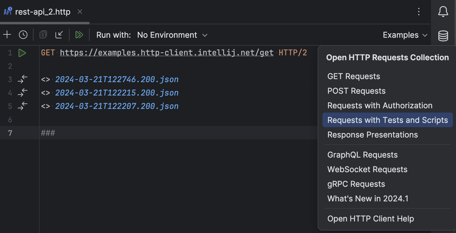 HTTP Client | PhpStorm Documentation
