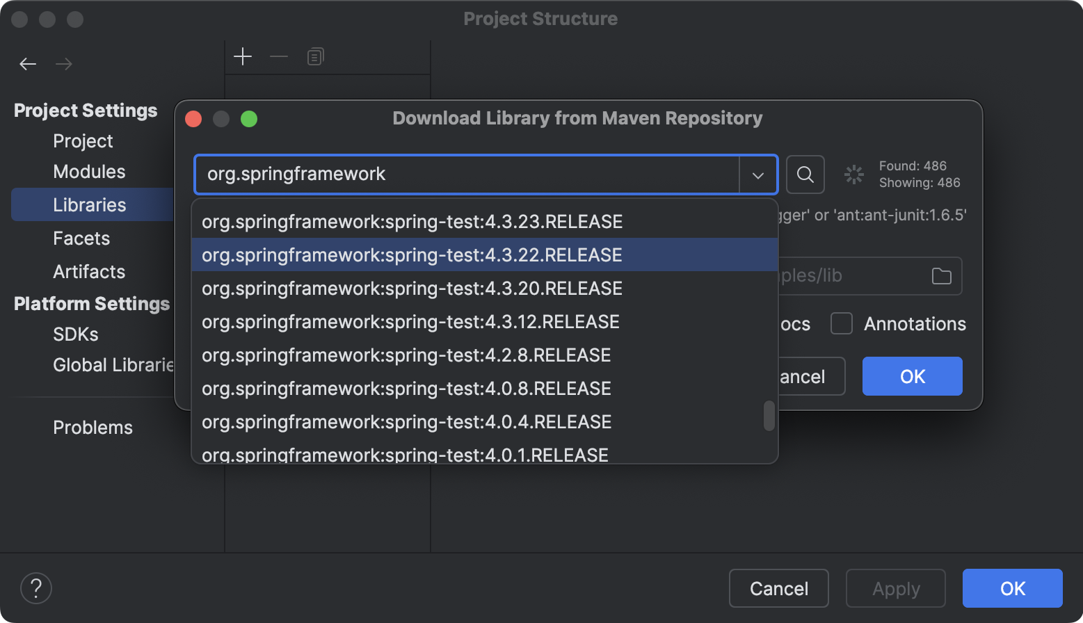 Libraries | IntelliJ IDEA Documentation