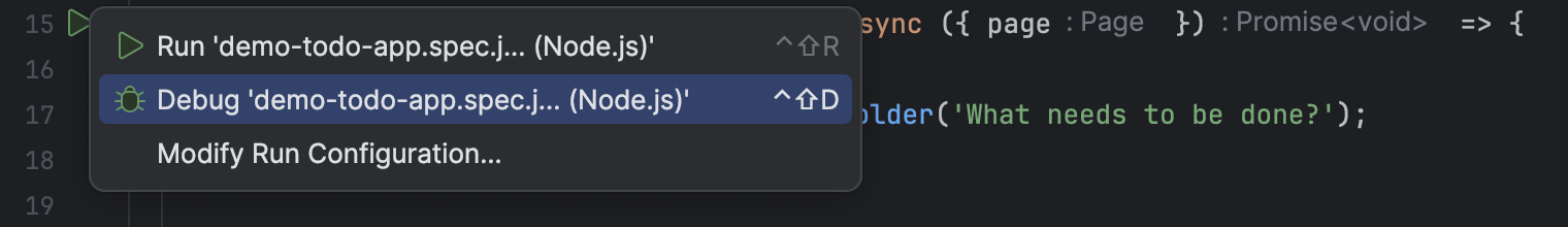 Playwright | IntelliJ IDEA Documentation