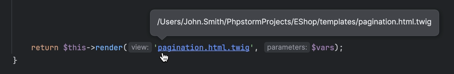 Symfony templates | PhpStorm Documentation