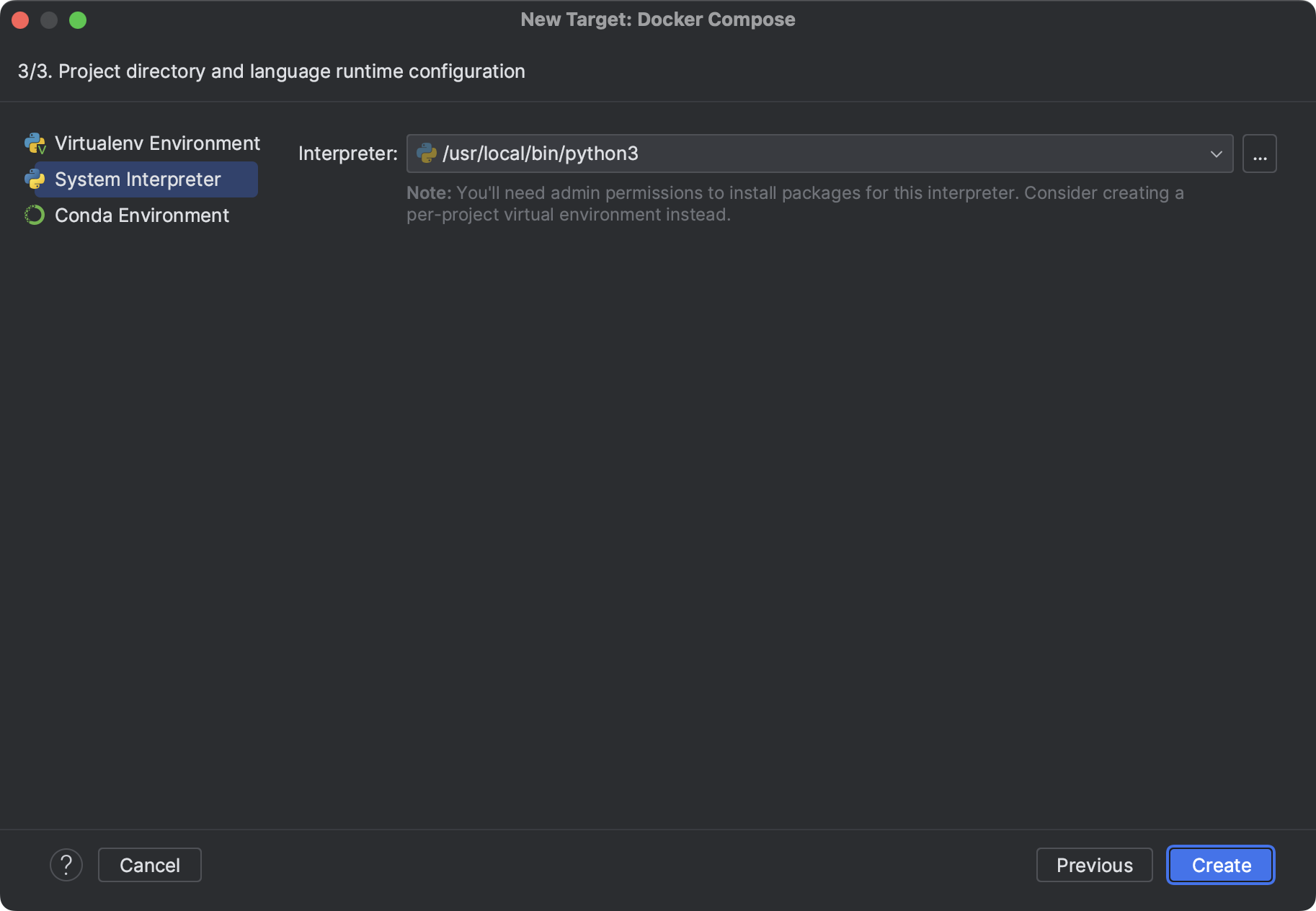 配置 Python 解释器 | PyCharm 文档