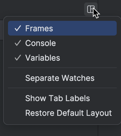调试工具窗口 | PyCharm 文档