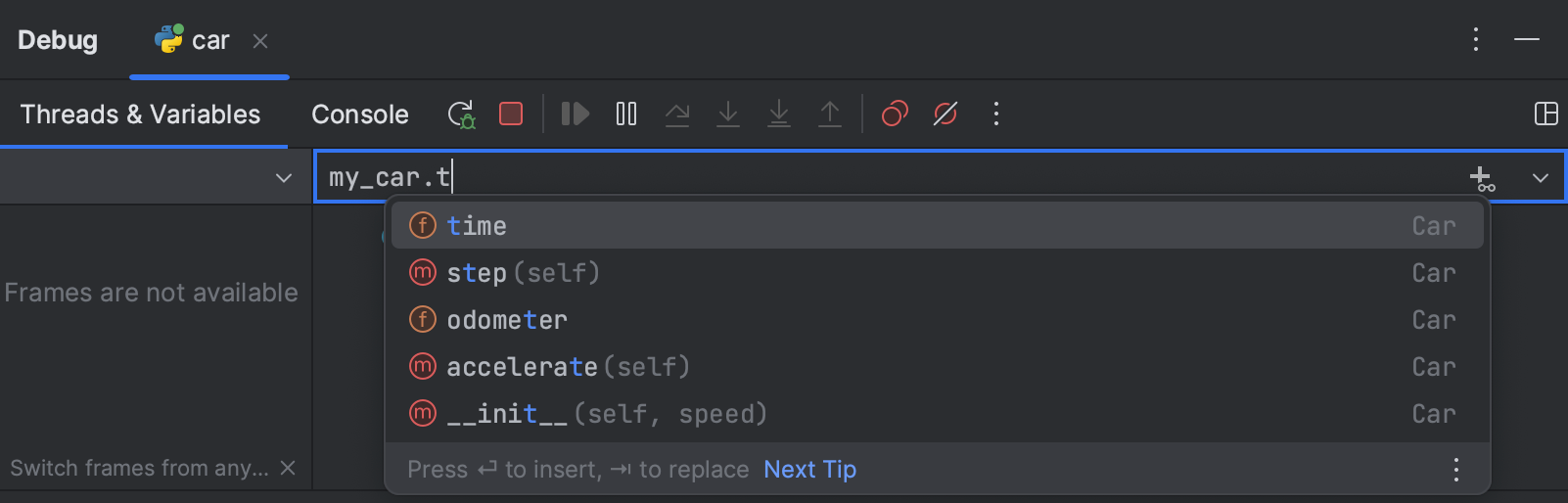 Debug your first Python application | PyCharm Documentation