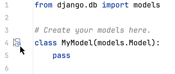 Django Logical Structure | PyCharm Documentation