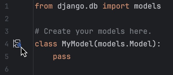 Django Logical Structure | PyCharm Documentation