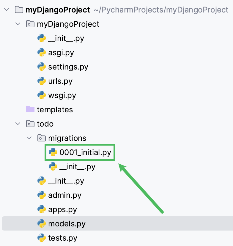 创建并运行您的第一个 Django 项目 | PyCharm 文档