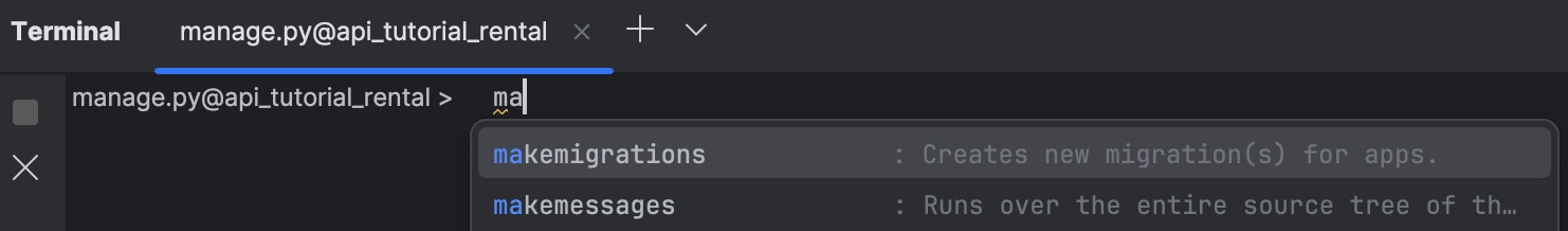使用 Django REST Framework 构建 API | PyCharm 文档