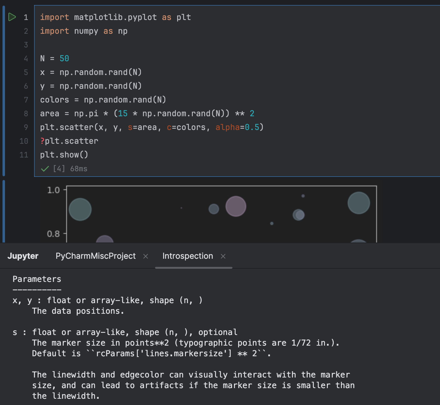运行和调试 Jupyter notebook 代码单元 | PyCharm 文档