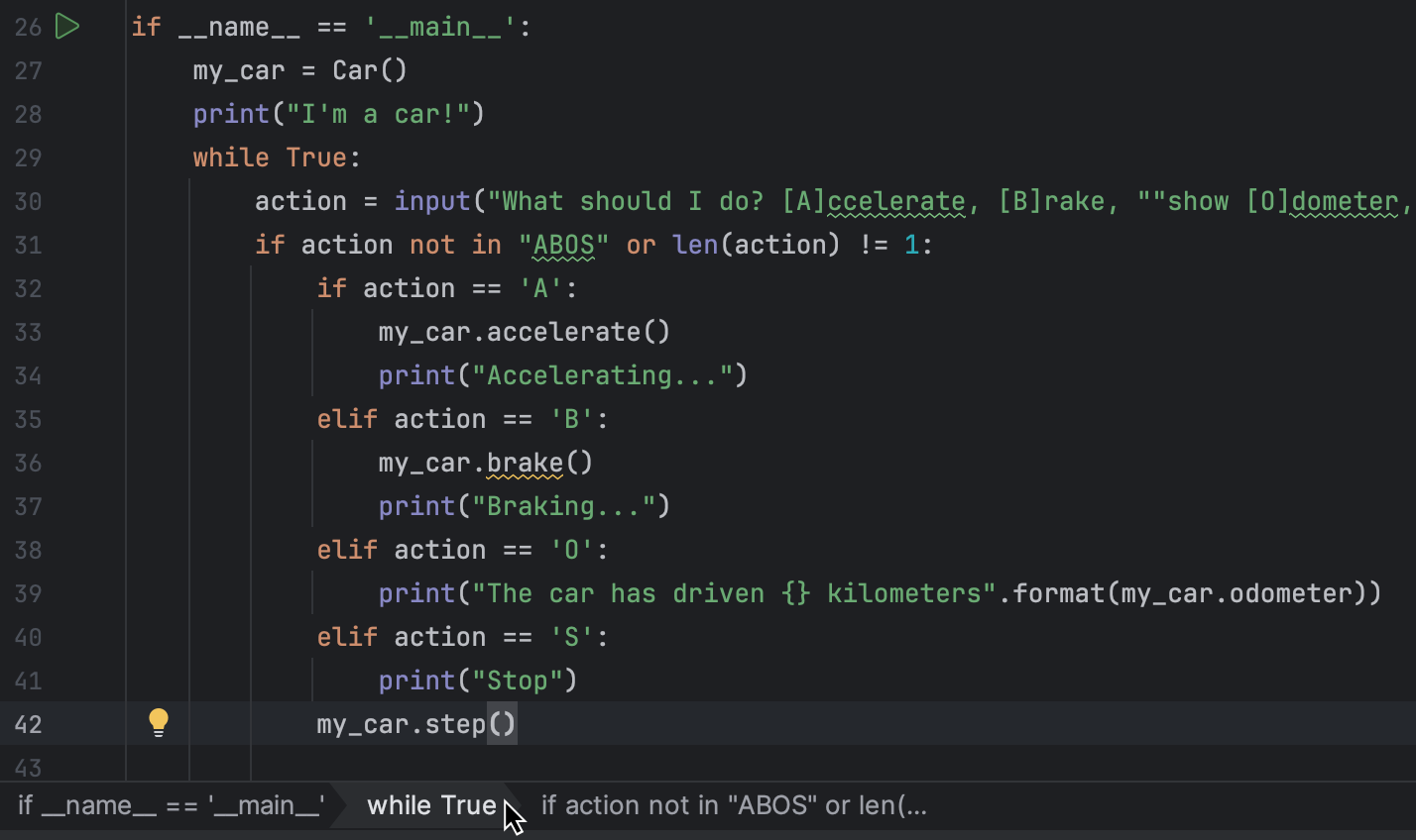 Editor basics | PyCharm Documentation