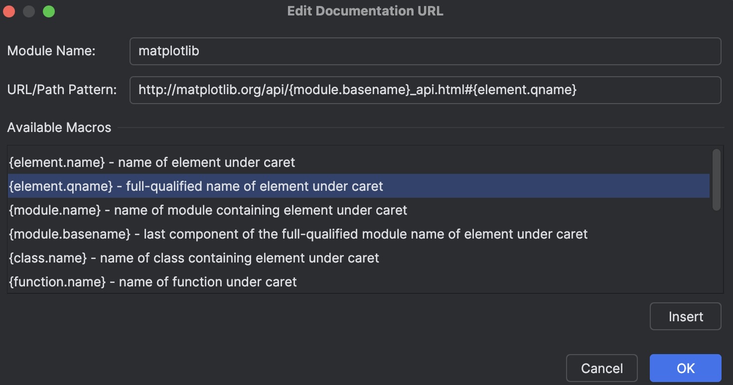 External Documentation | PyCharm Documentation