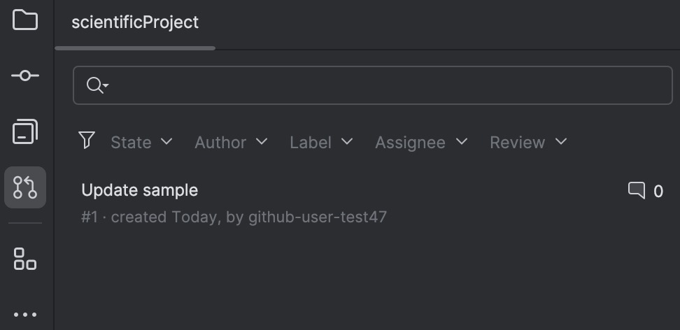 使用 GitHub pull requests | PyCharm 文档