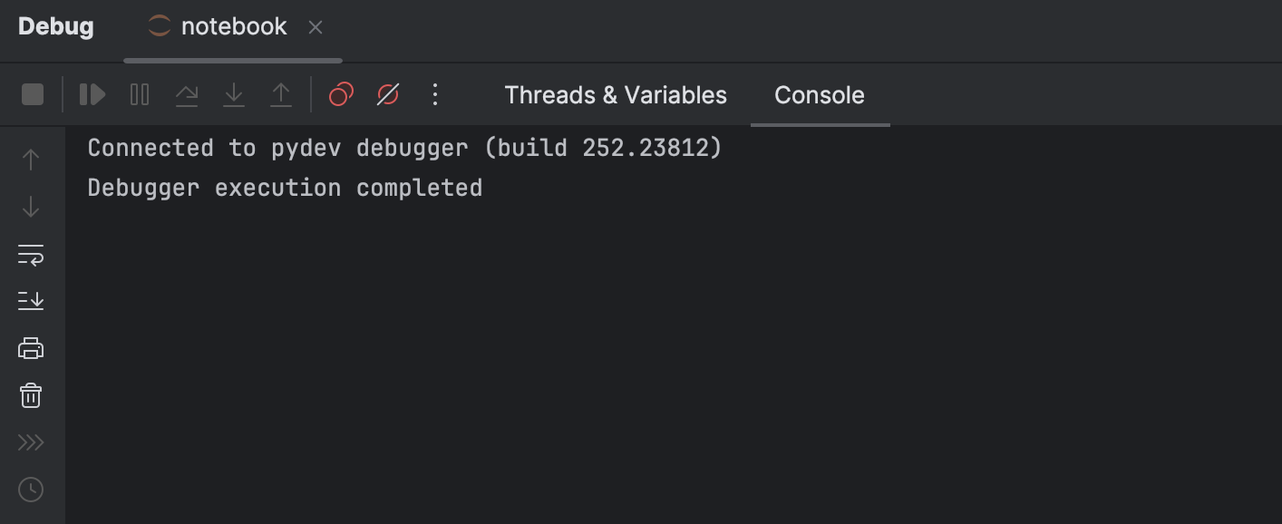运行和调试 Jupyter notebook 代码单元 | PyCharm 文档