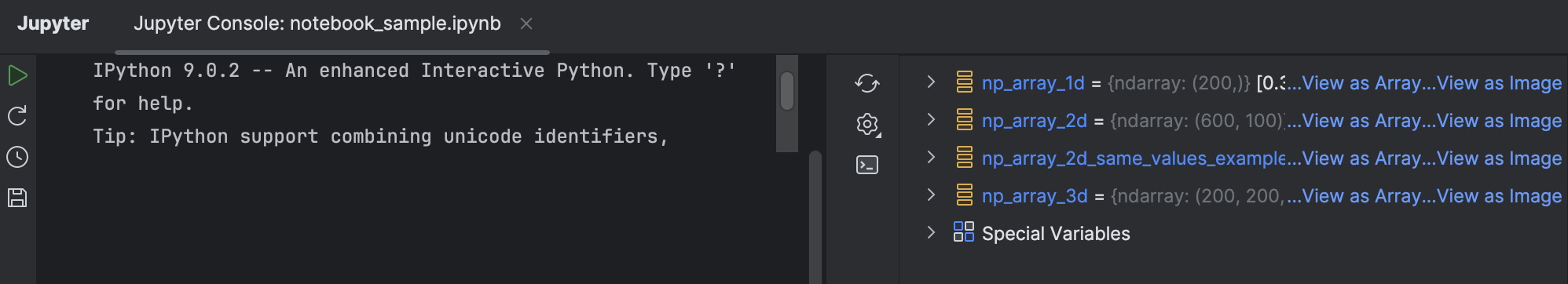 Jupyter notebook 支持 | PyCharm 文档