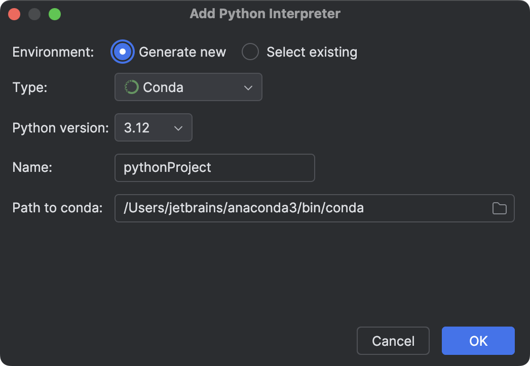 配置 Python 解释器 | PyCharm 文档