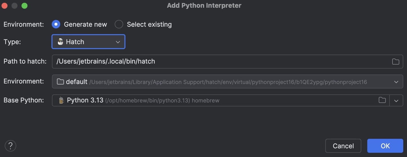 配置 Python 解释器 | PyCharm 文档