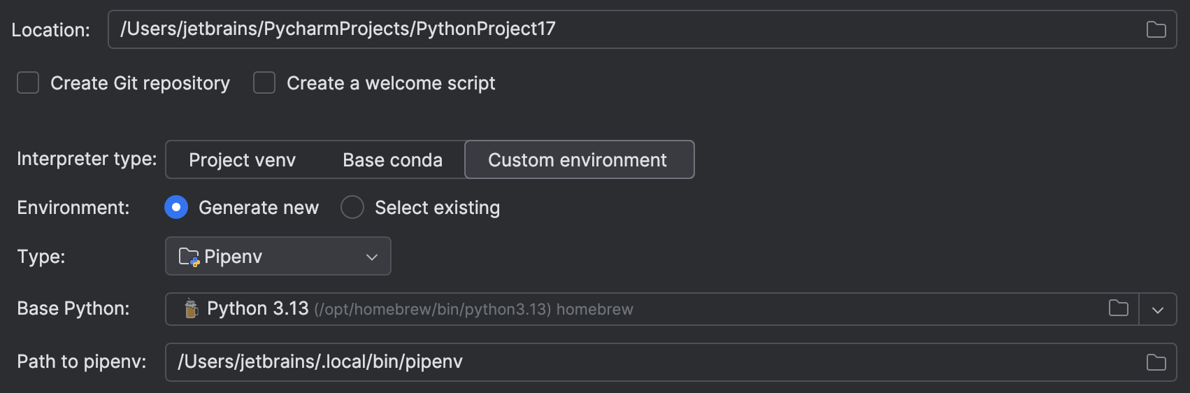 Selenium | PyCharm Documentation