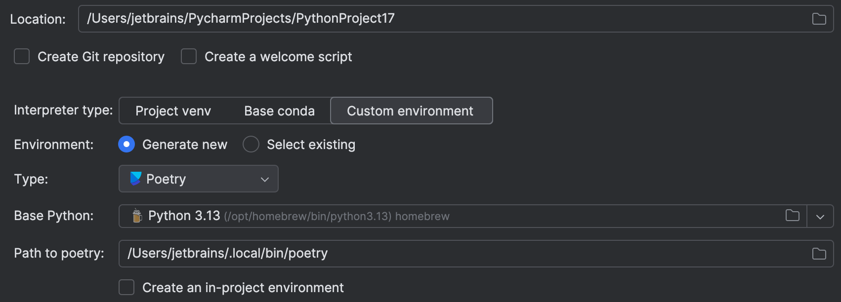 Selenium | PyCharm Documentation
