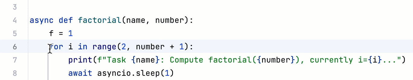 Editor gutter | PyCharm Documentation