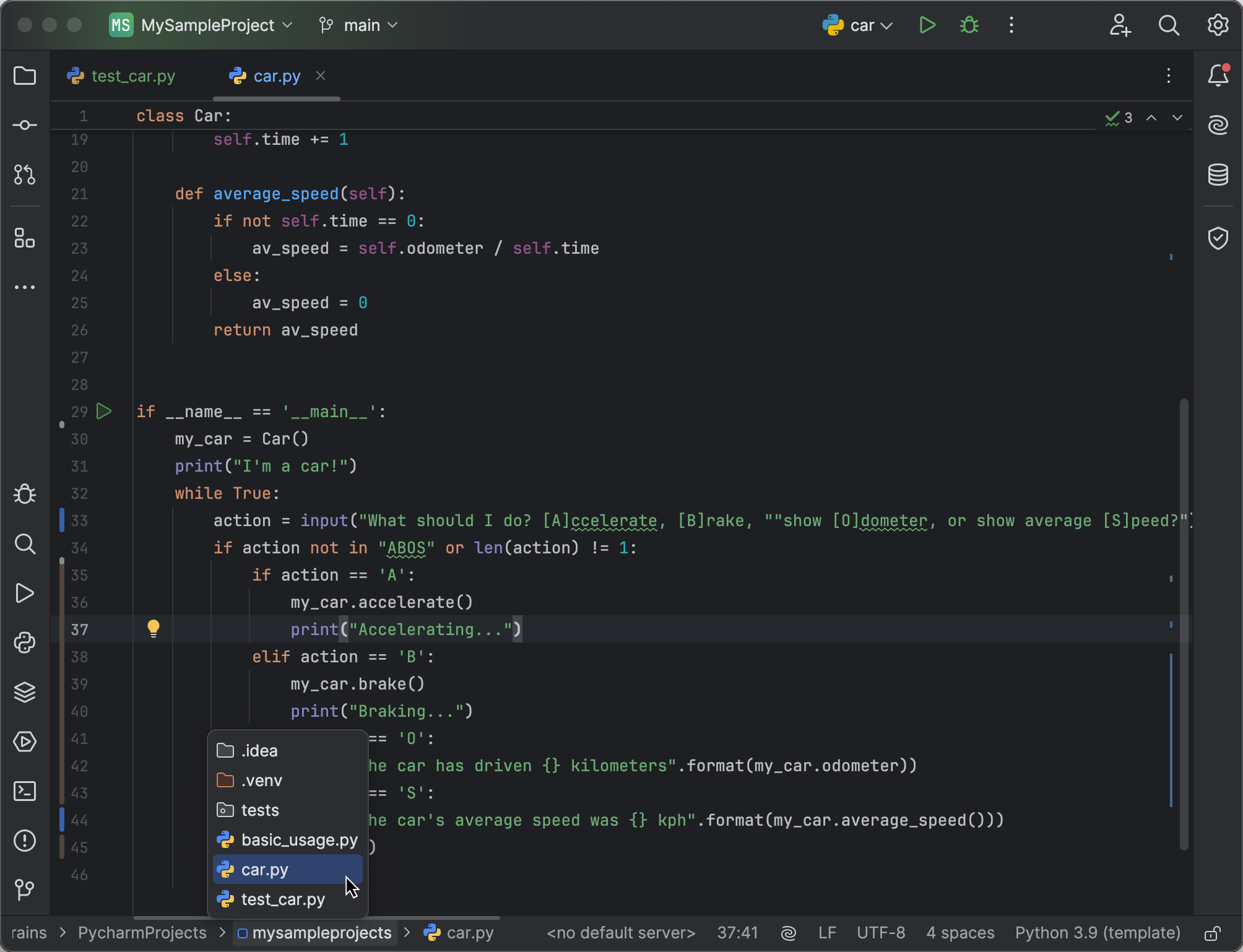 新 UI | PyCharm 文档