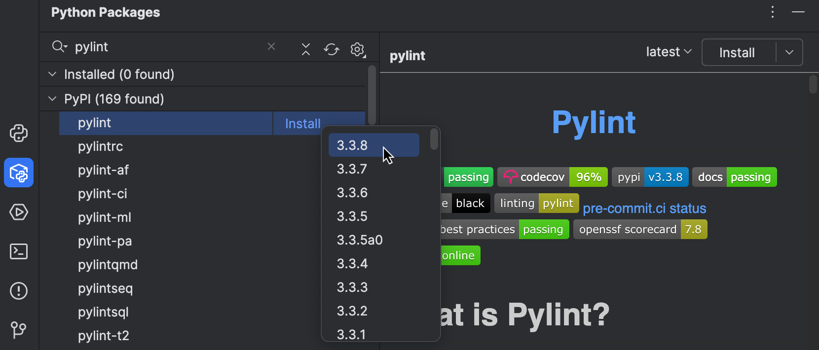 外部工具 | PyCharm 文档