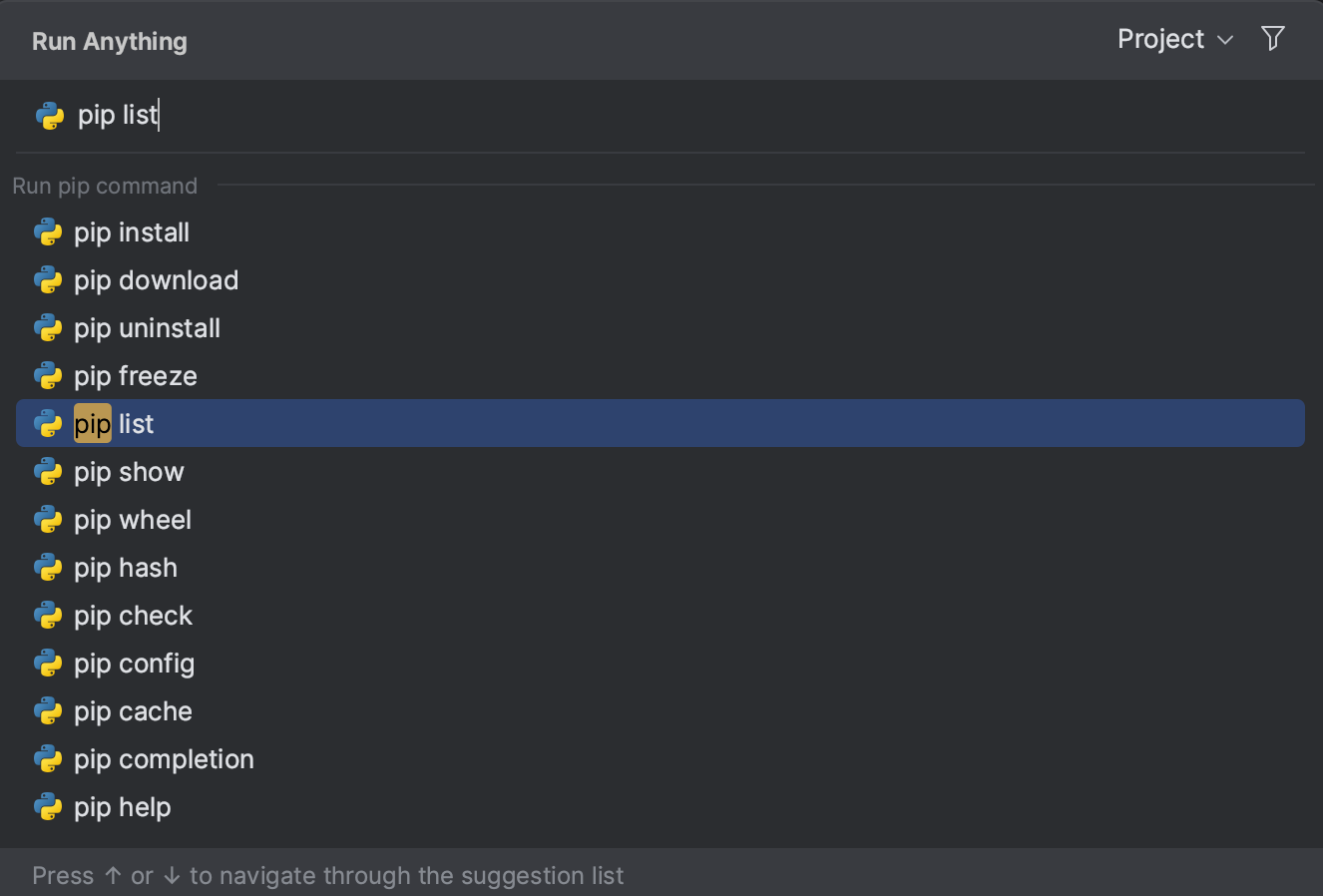 Run anything | PyCharm Documentation