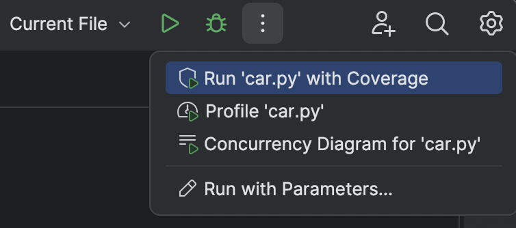 Run and rerun applications | PyCharm Documentation