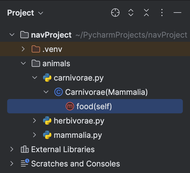 Part 5. Navigate to the UI elements | PyCharm Documentation