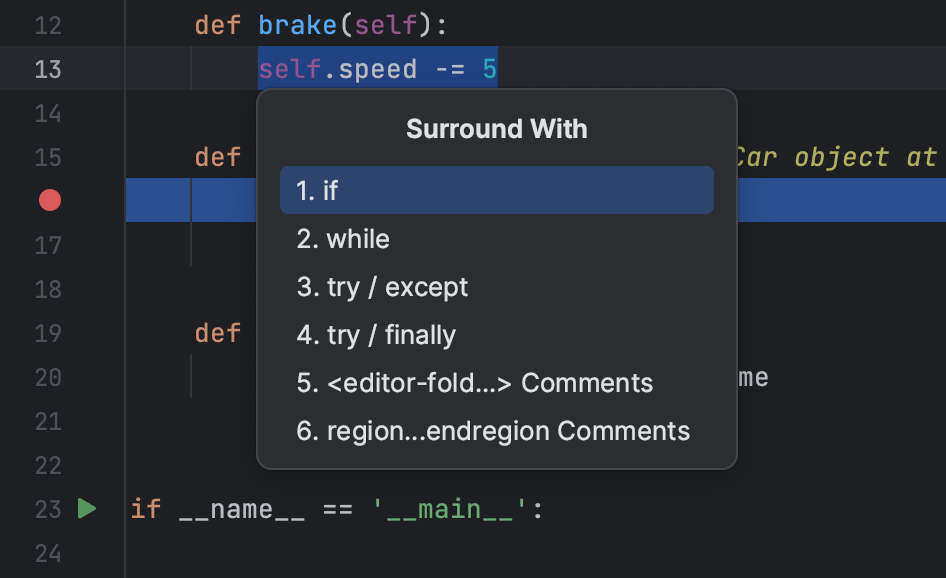 Debug your first Python application | PyCharm Documentation