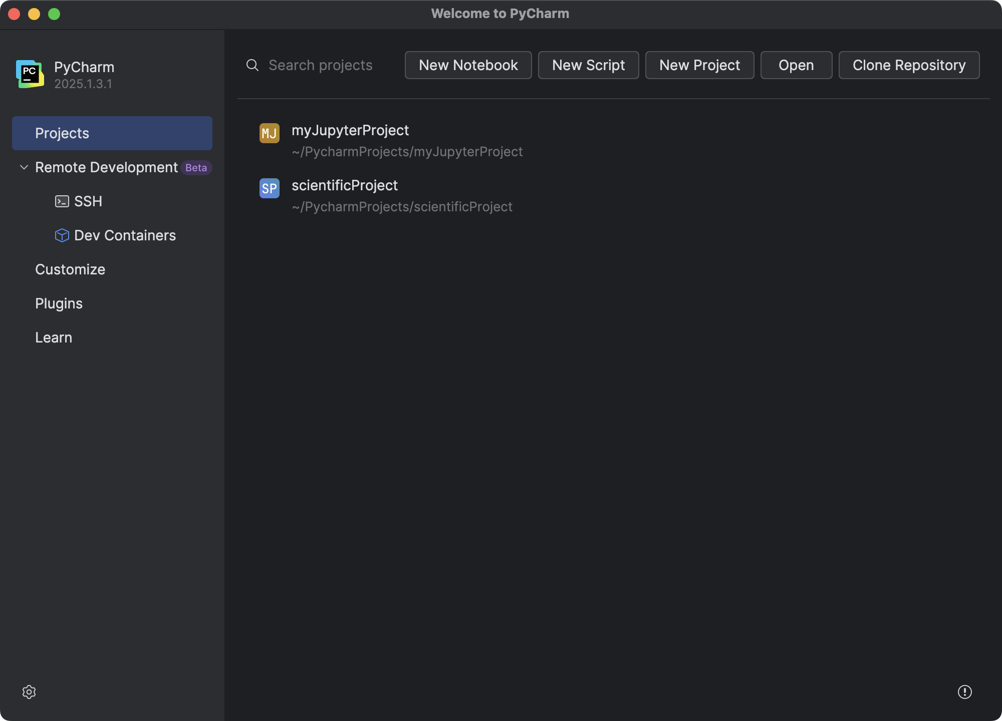 Run PyCharm for the first time | PyCharm Documentation