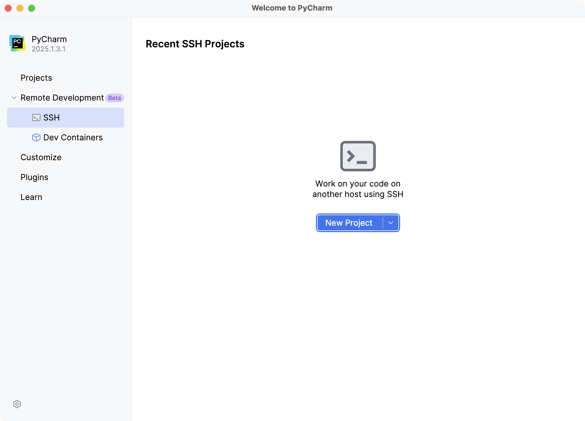 Connect to a remote server from PyCharm | PyCharm Documentation