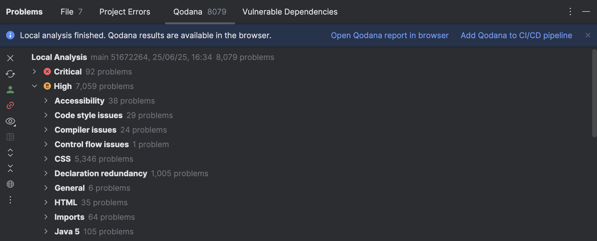 Problems 工具窗口 | IntelliJ IDEA 文档